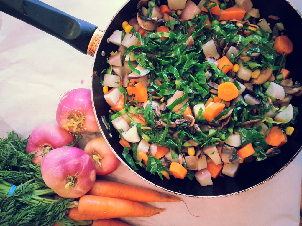 Vegetable Panache with Sukumawiki - My Burnt Orange